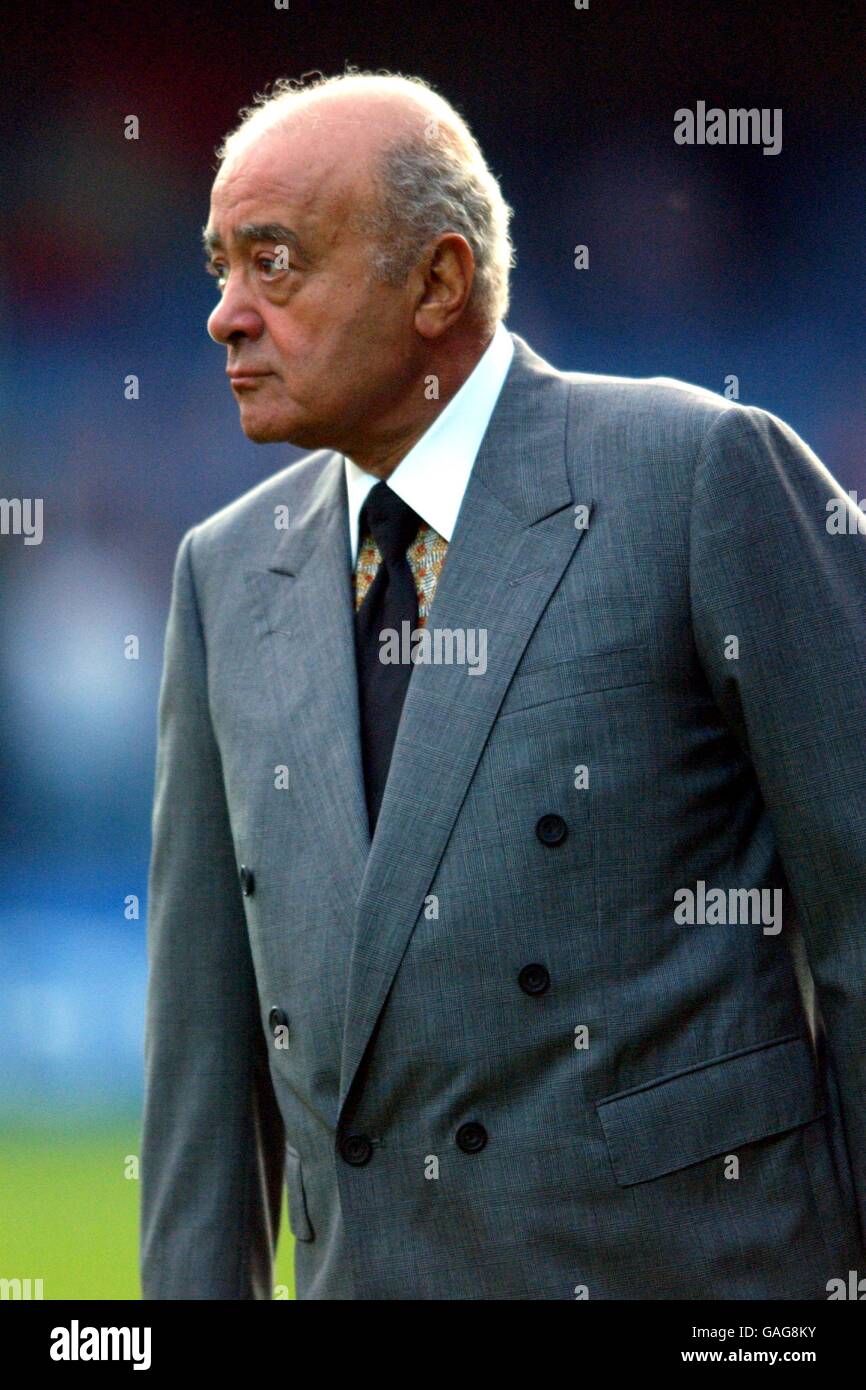 Mohamed al fayed fulham hi-res stock photography and images - Alamy