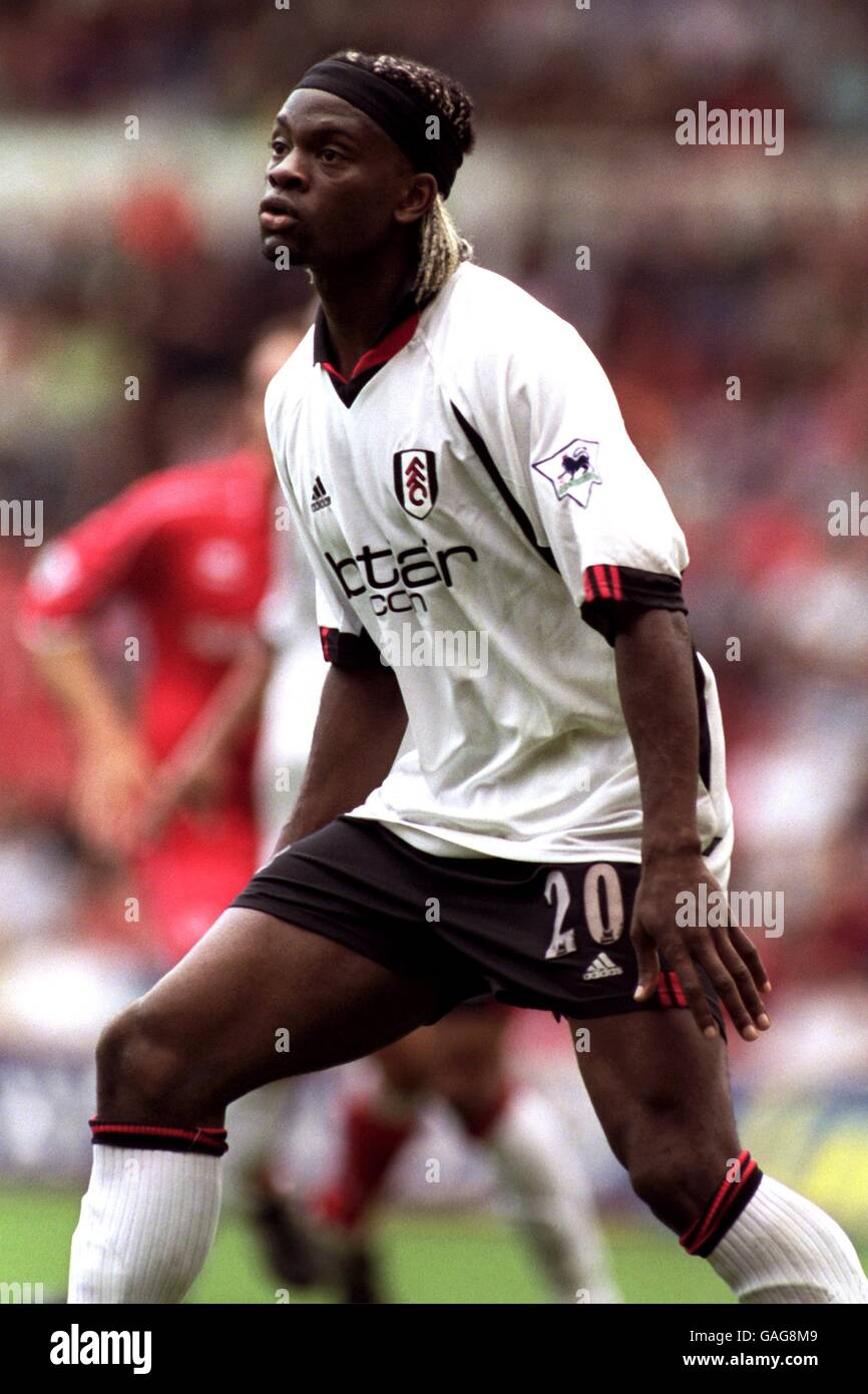 Louis saha fulham premier league hi-res stock photography and images ...
