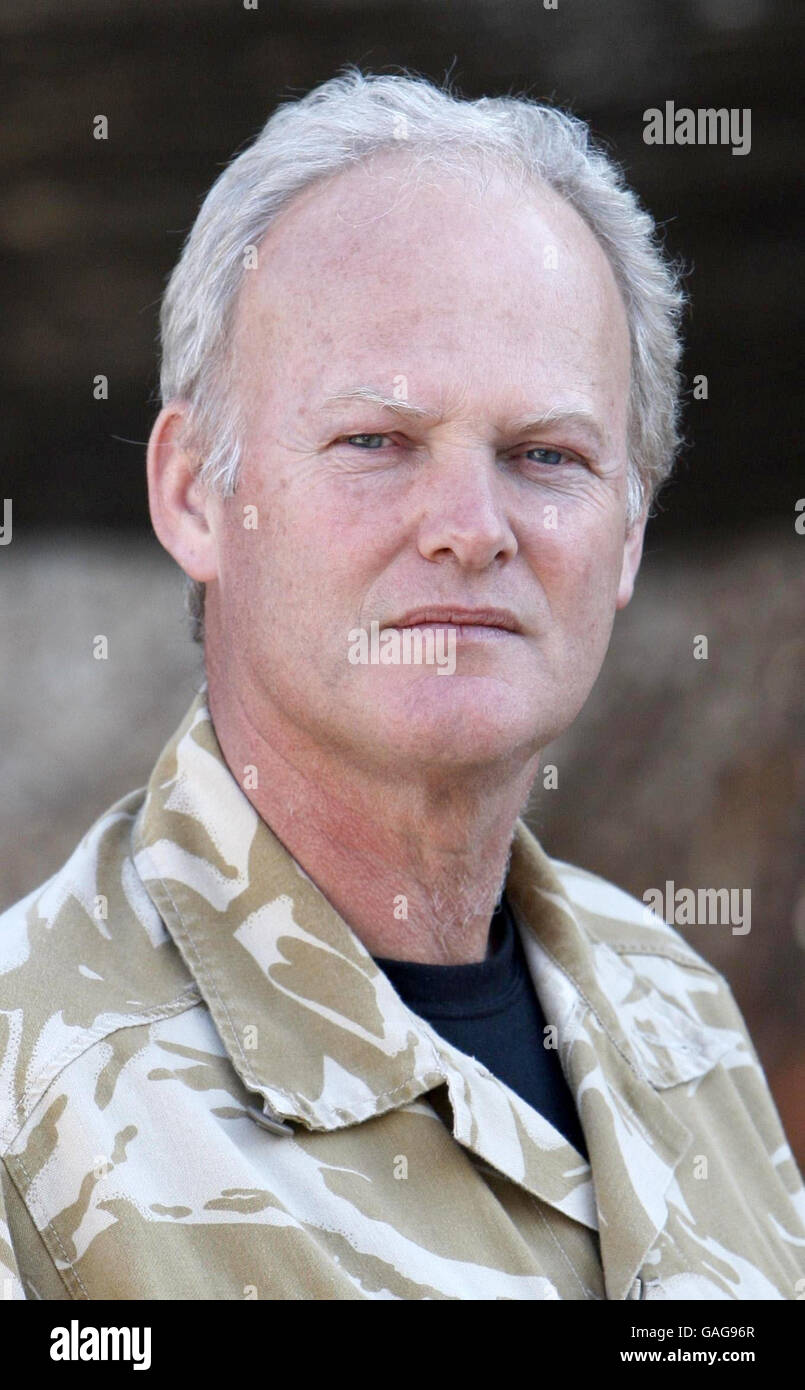 Brigadier Andrew Mackay pictured in Afghanistan today Stock Photo - Alamy