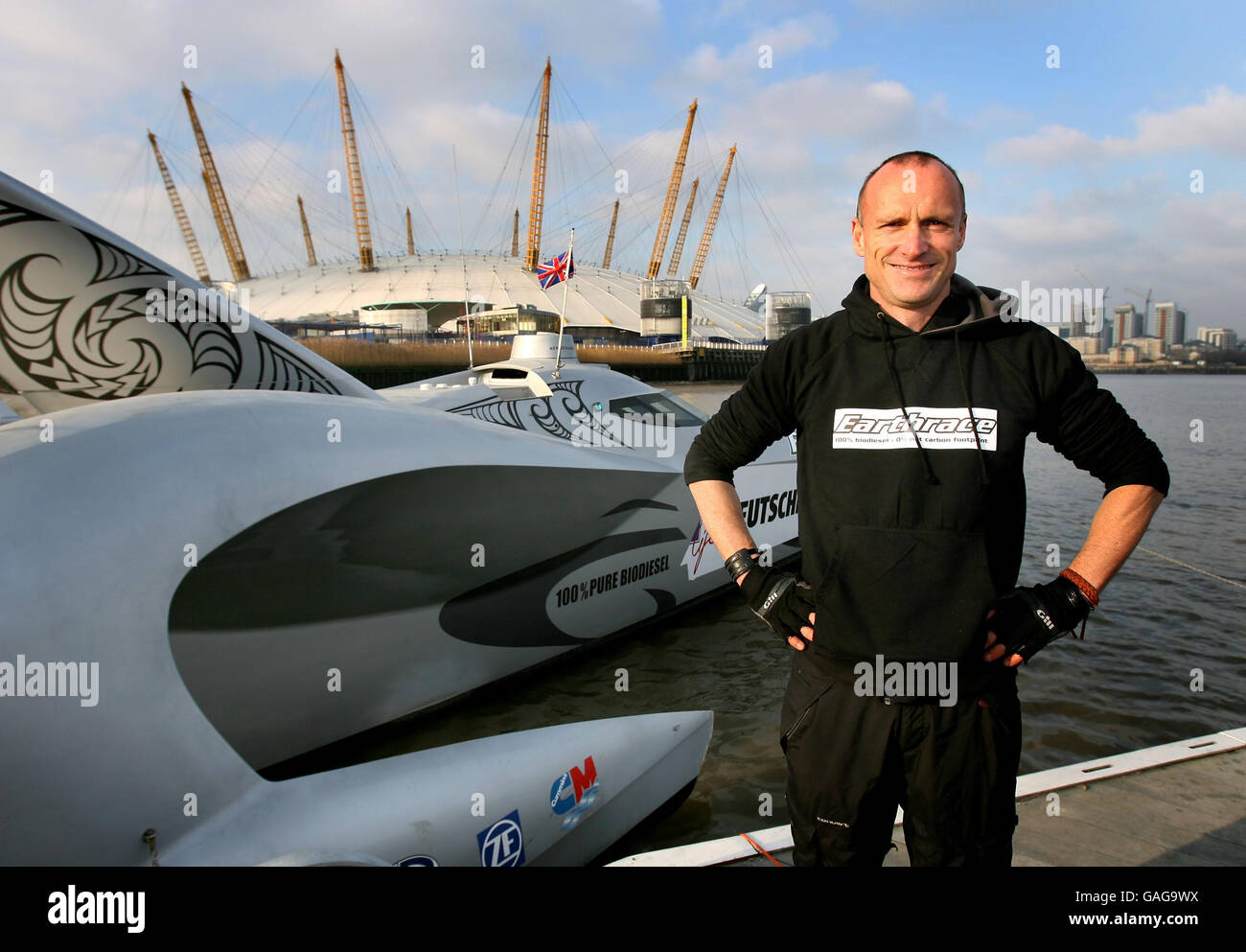 Pete Bethune, Skipper of Earthrace, the fastest eco boat on the planet ...