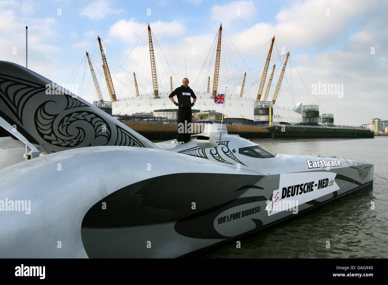 Earthrace, the fastest eco boat on the planet fuelled entirely on 100% ...
