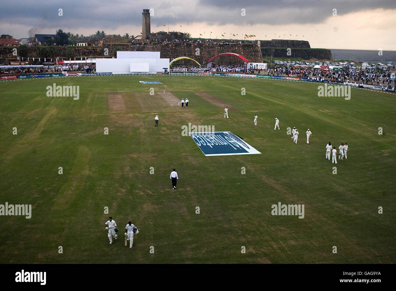 Cricket stadium aerial hi-res stock photography and images - Alamy