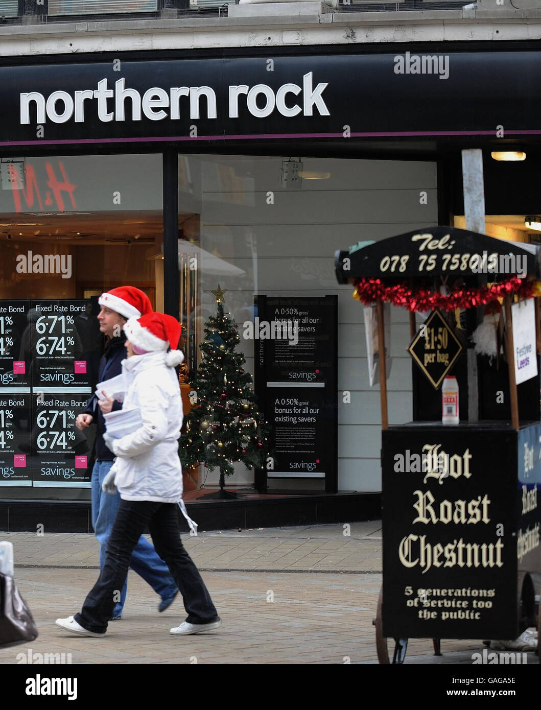 Future of Northern Rock Stock Photo - Alamy