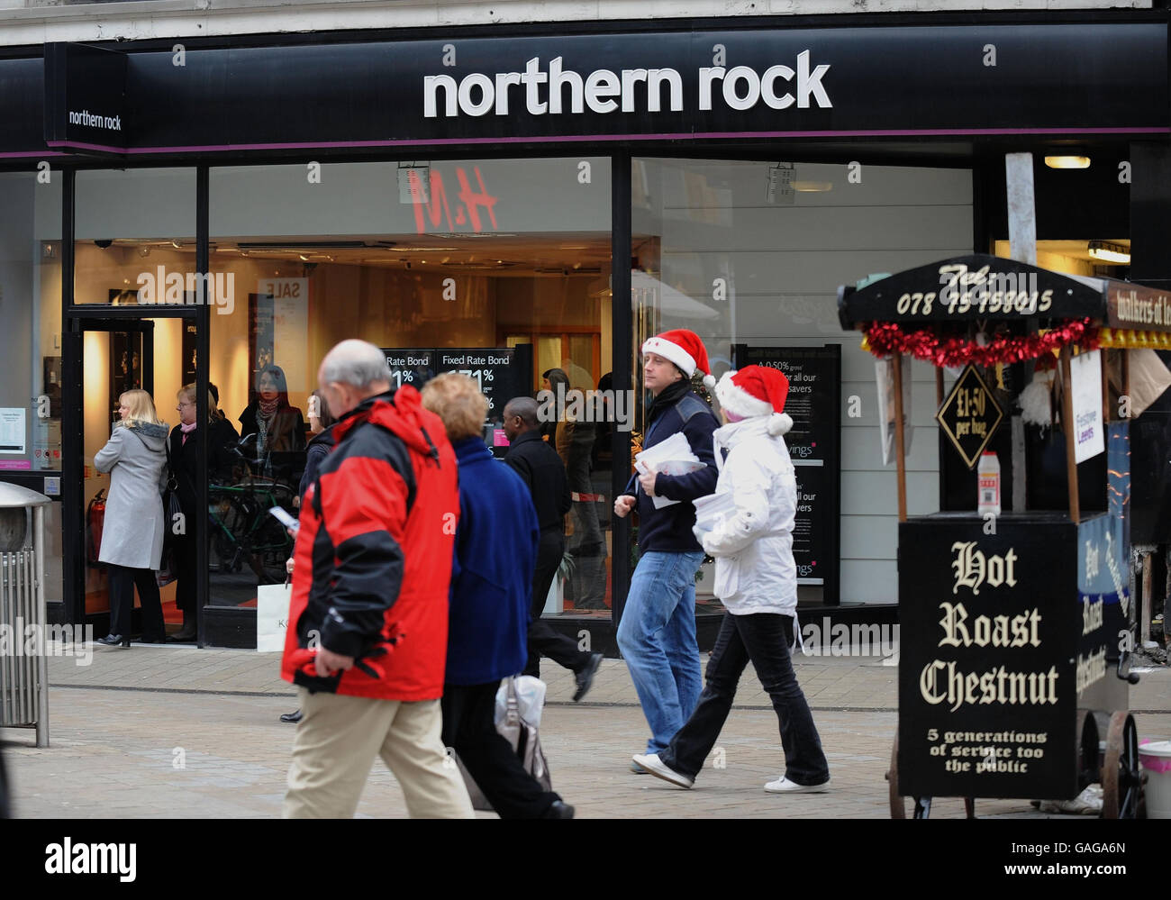 Future of Northern Rock Stock Photo - Alamy
