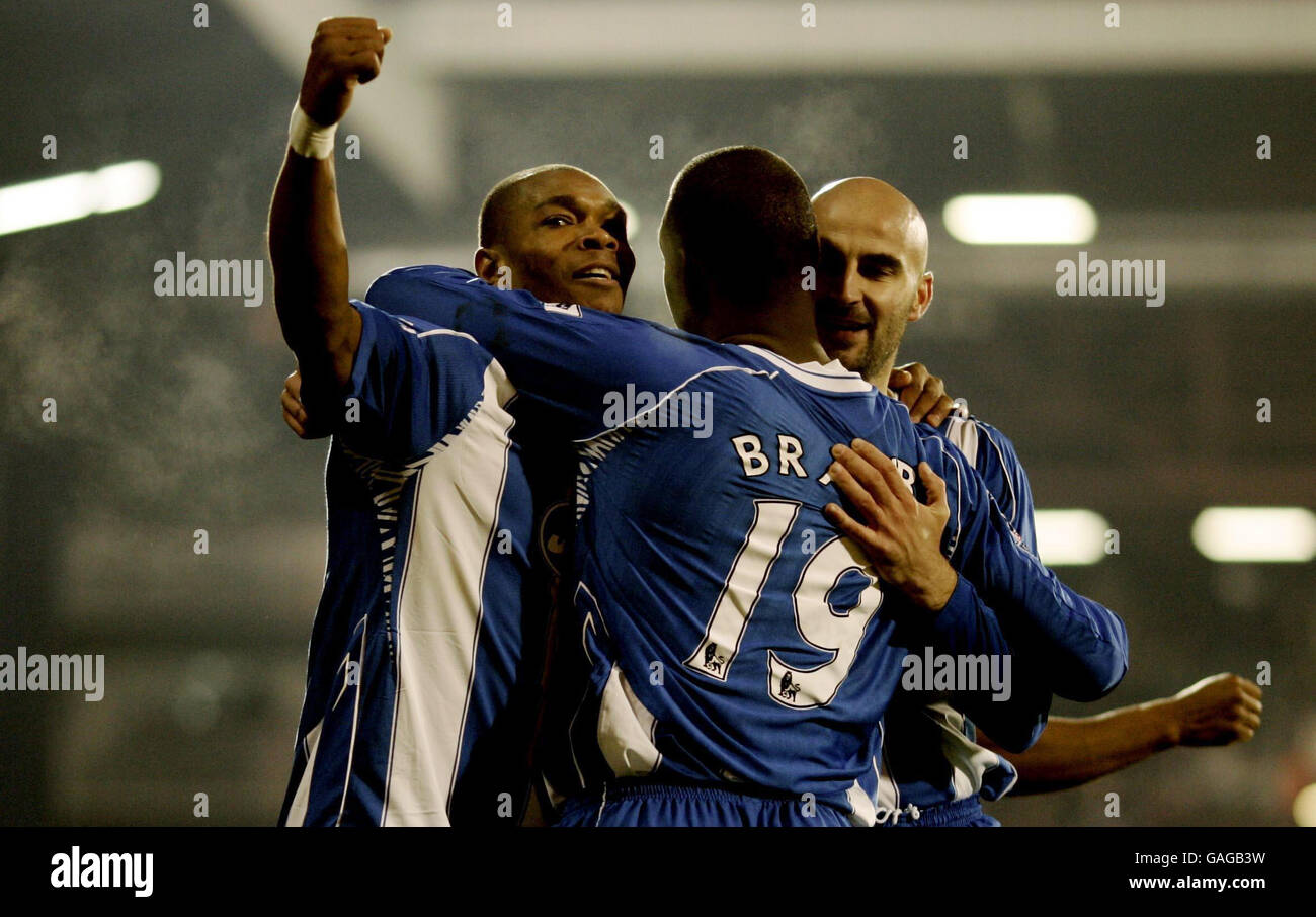 Sport football celebrating marcus bent hi-res stock photography and ...