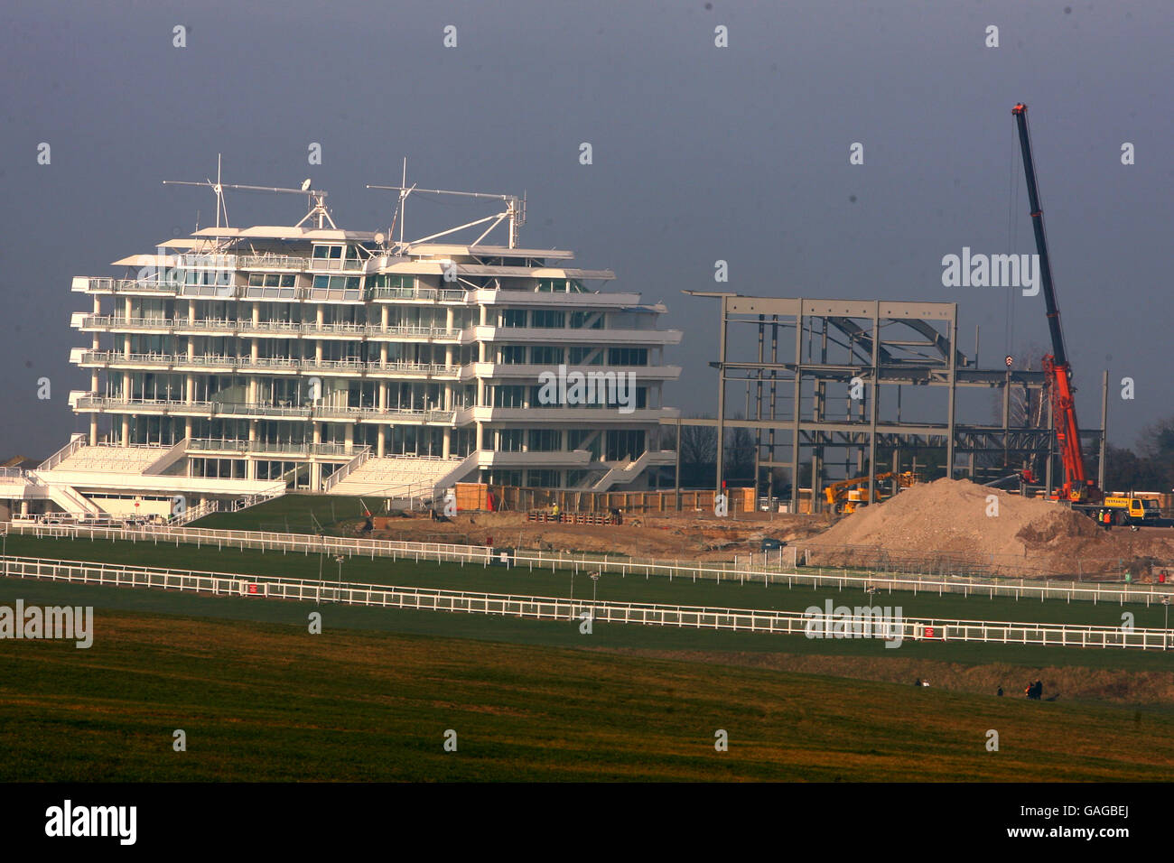 Horse Racing - Grandstand Redevelopment - Epsom Downs Racecourse ...
