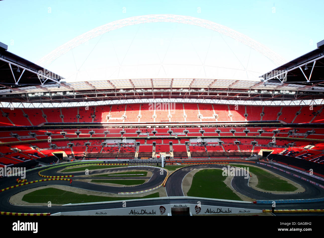 Motor Racing - Race of Champions - Wembley Stadium Stock Photo - Alamy