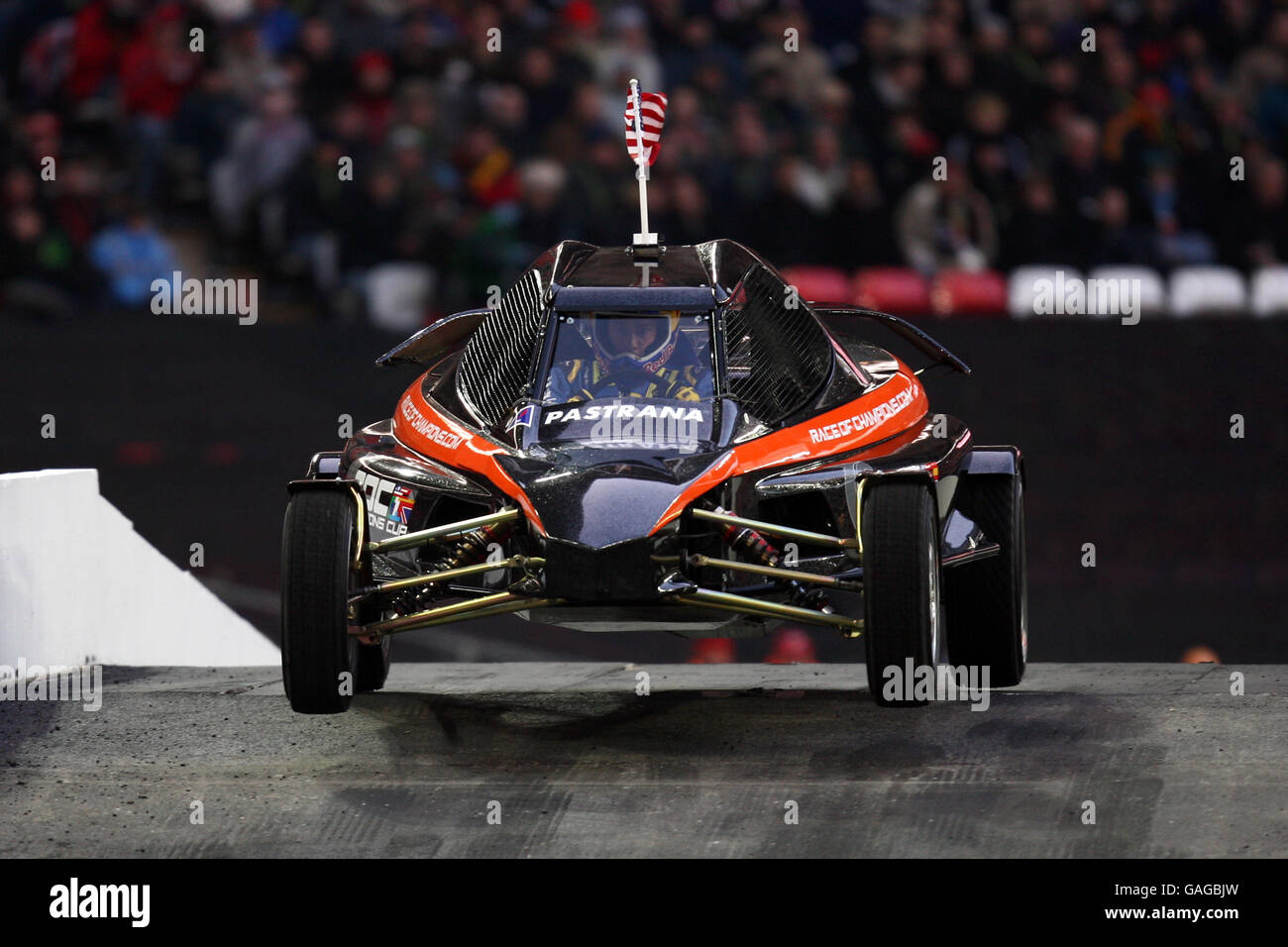 Motor Racing - Race of Champions - Wembley Stadium. USA's Travis ...