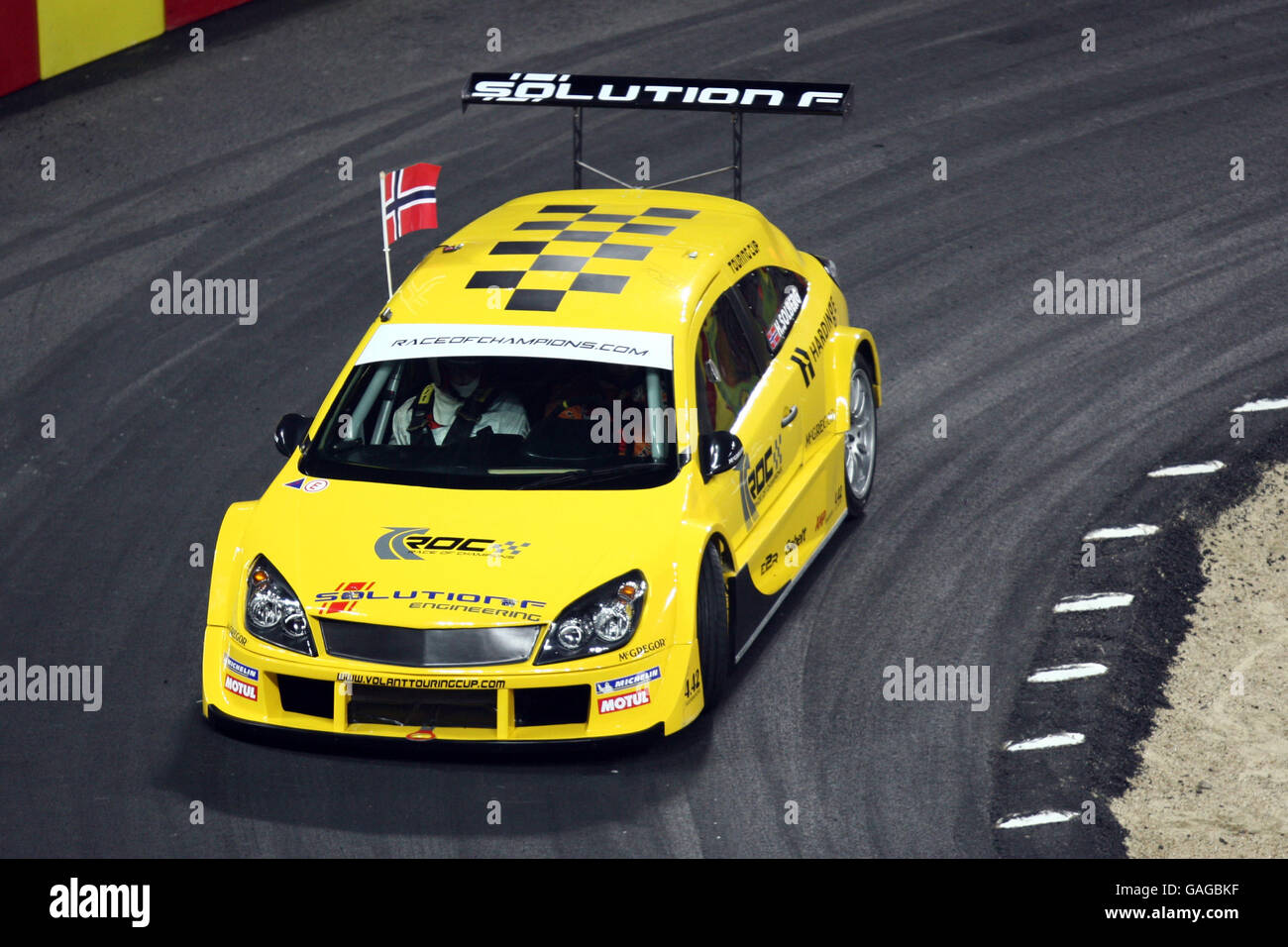 Motor Racing - Race of Champions - Wembley Stadium. Norway's Henning ...
