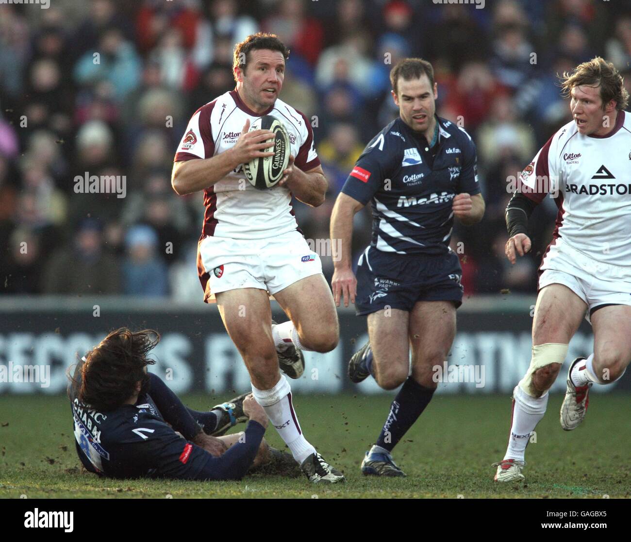 Rugby Union - Guinness Premiership - Sale Sharks v Leicester Tigers ...