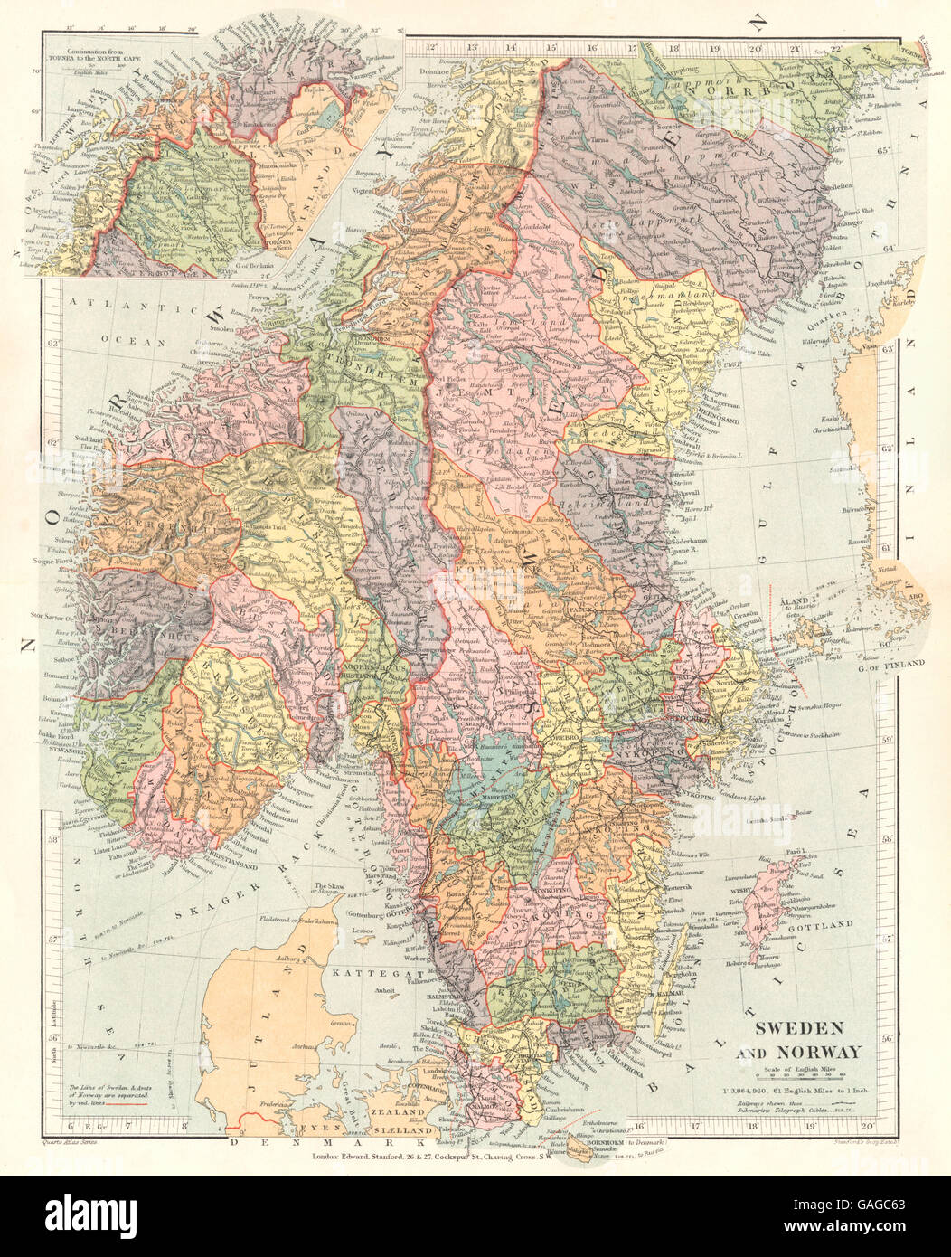Map Of Scandanavia