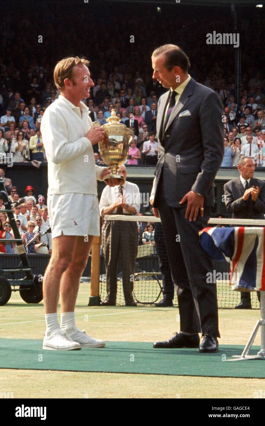 Rod laver wimbledon hi-res stock photography and images - Alamy