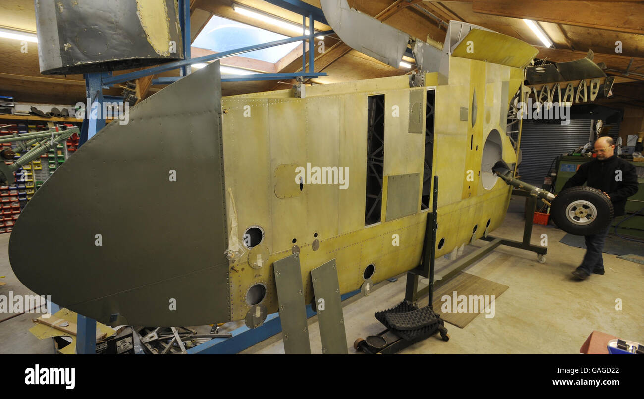 Businessman's real-life Spitfire jigsaw puzzle Stock Photo - Alamy