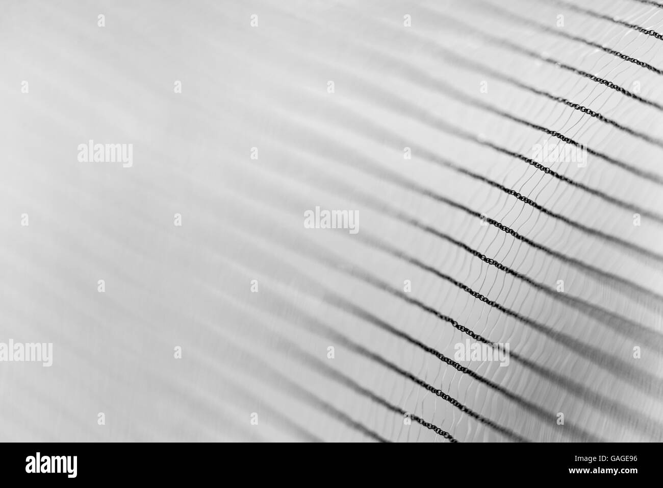 Textile fabric net in Black and White Stock Photos & Images - Alamy