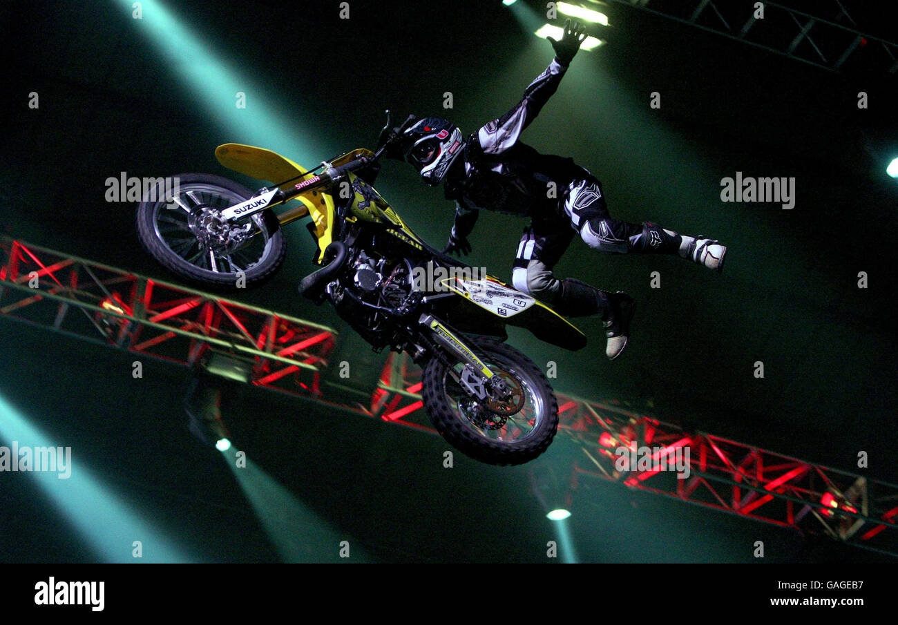 The Crusty Demons perform at Wembley. Daredevil extreme sports stars ...