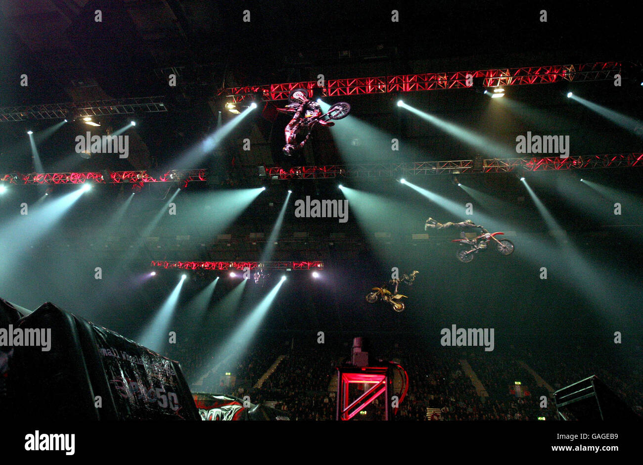 Daredevil extreme sports stars The Crusty Demons perform at Wembley ...