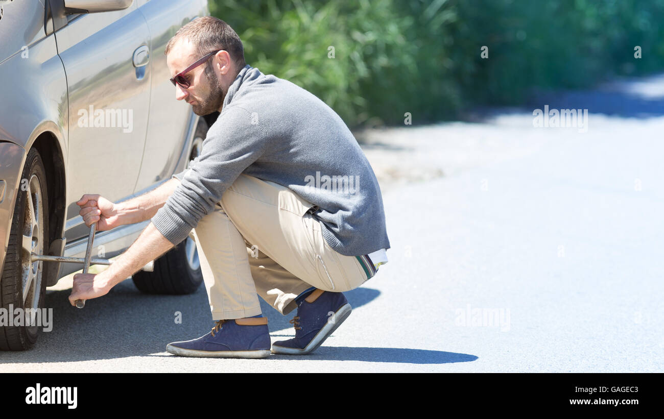 Car and transportation problems concept photo Stock Photo - Alamy