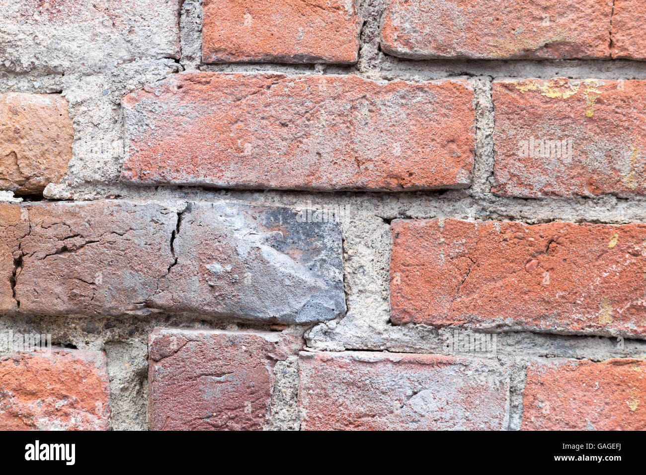 Brick wall texture, outdoor photo Stock Photo - Alamy