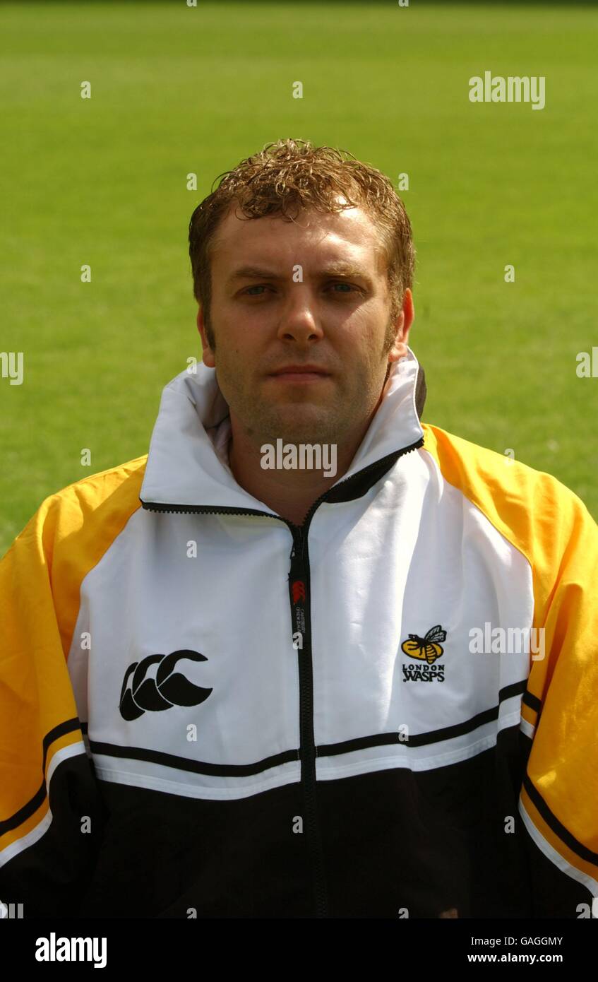 Rugby Union - Zurich Premiership - London Wasps Headshots. Roger Knibbs ...