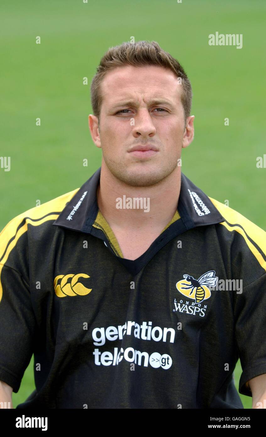 Rugby Union - Zurich Premiership - London Wasps Headshots Stock Photo ...