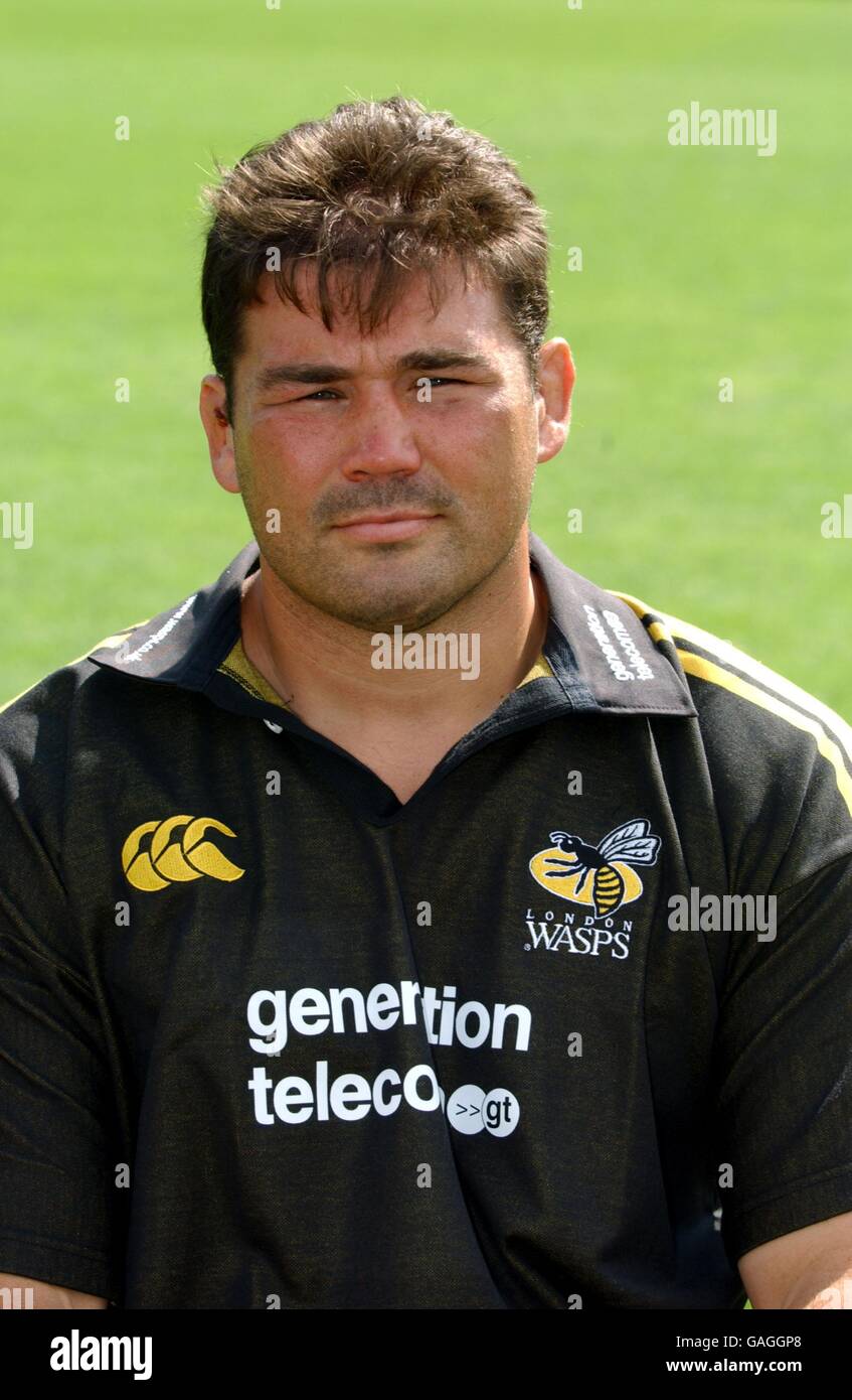 Rugby Union - Zurich Premiership - London Wasps Headshots. Craig Dowd ...