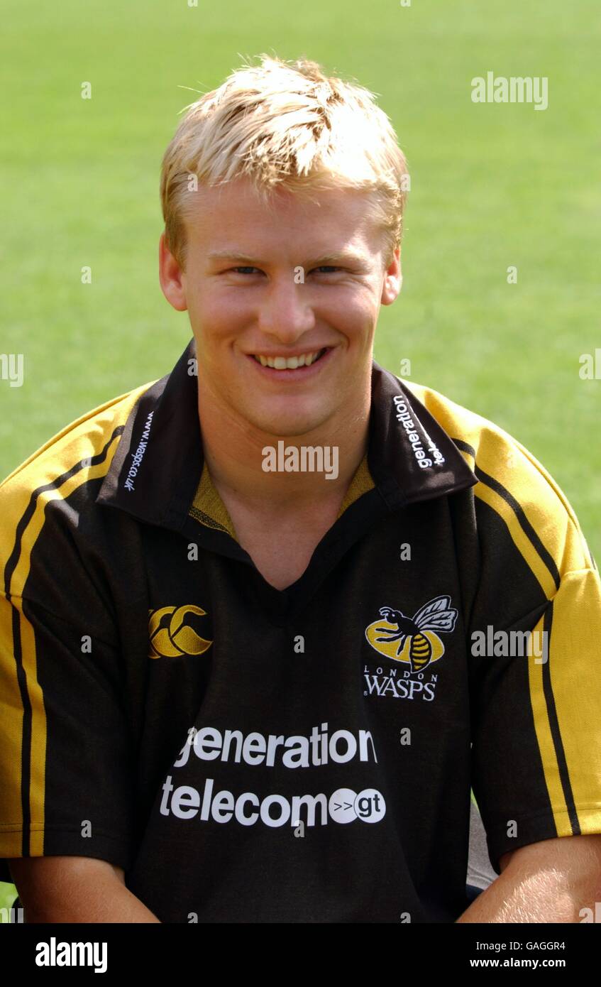 Rugby Union - Zurich Premiership - London Wasps Headshots. Stuart ...