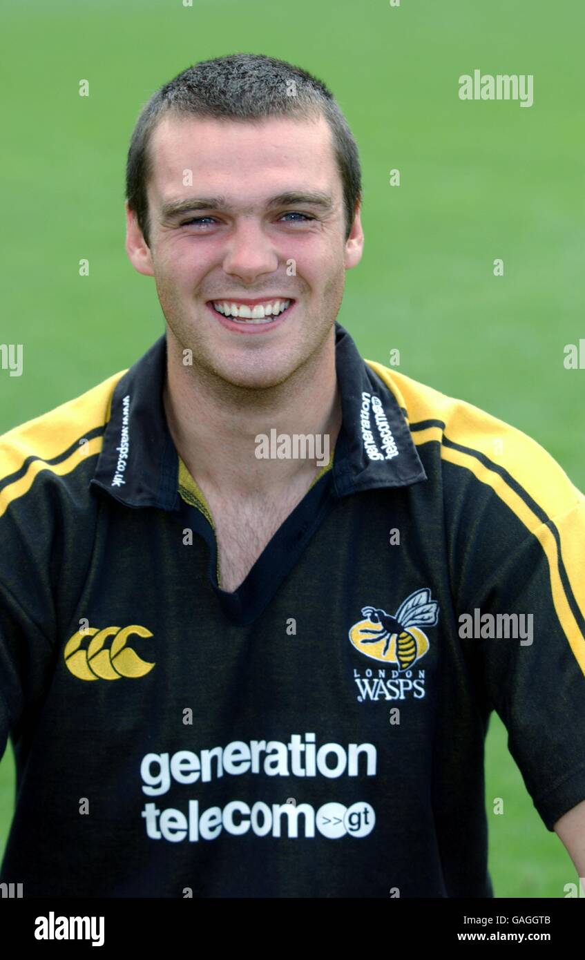 Rugby Union - Zurich Premiership - London Wasps Headshots Stock Photo ...