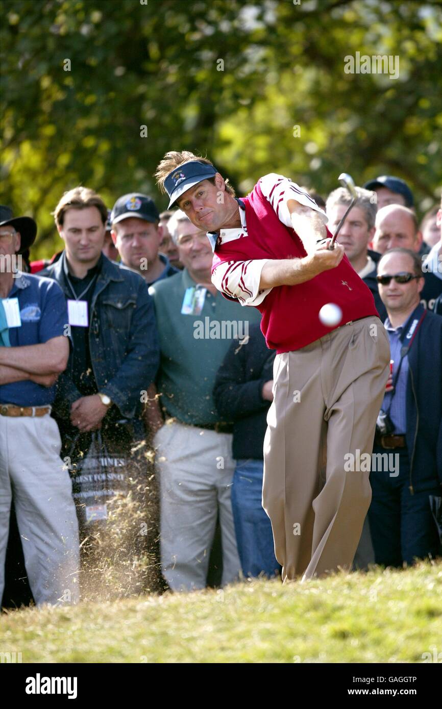 Paul azinger during the practice round hi-res stock photography and ...