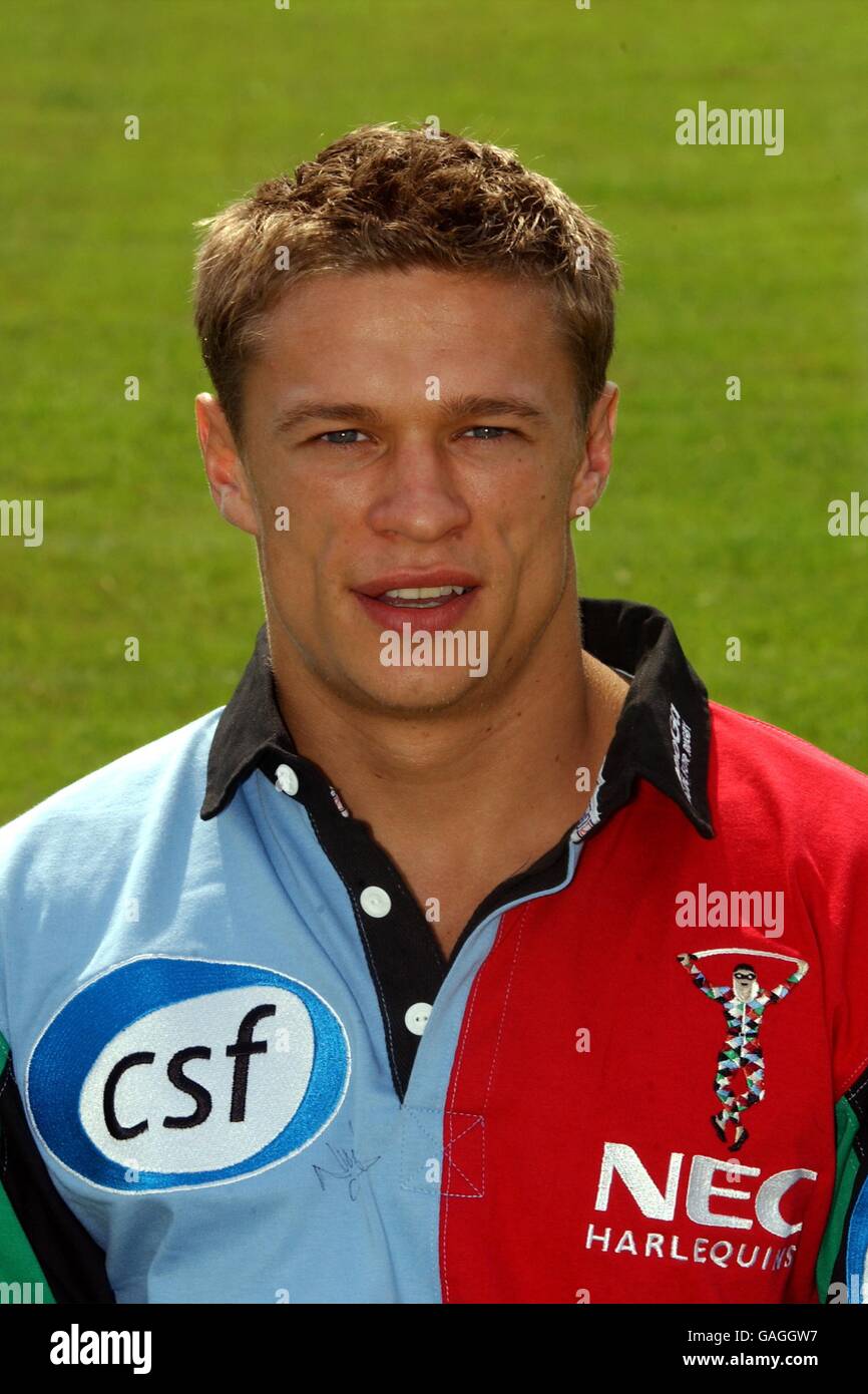 Rugby Union - Zurich Premiership - NEC Harlequins Headshots Stock Photo ...