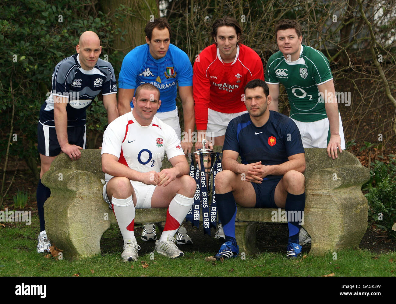 Left to right Simon Webster (Scotland), Sergi Parisse (Italy), Ryan ...