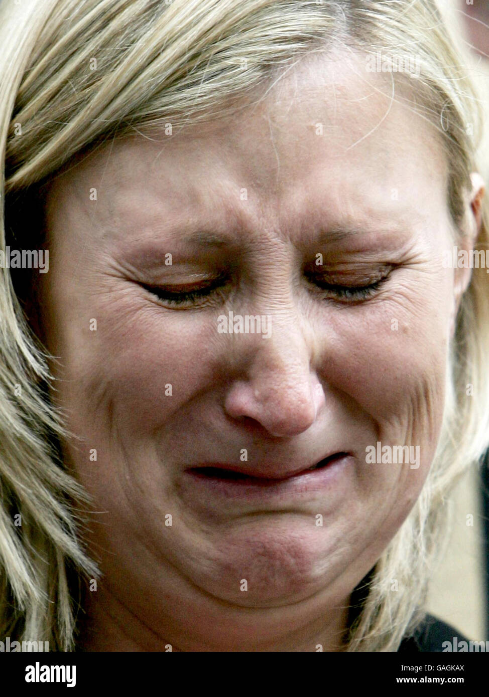 Natasha Hogan, the wife of John Hogan, outside the Court House in ...