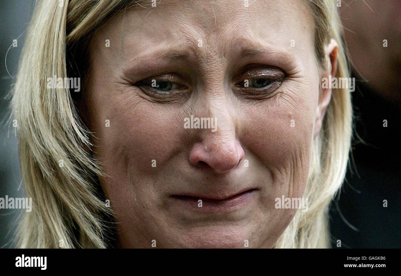 Natasha hogan outside the court house in chania hi-res stock ...