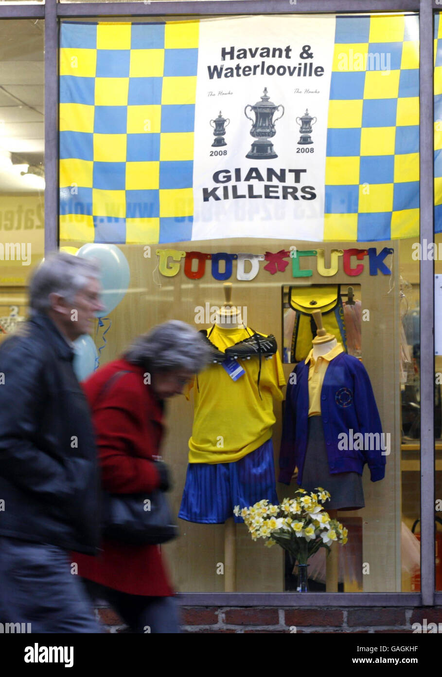 Soccer - Shaun and Jake Gale - Westleigh Park Stock Photo - Alamy