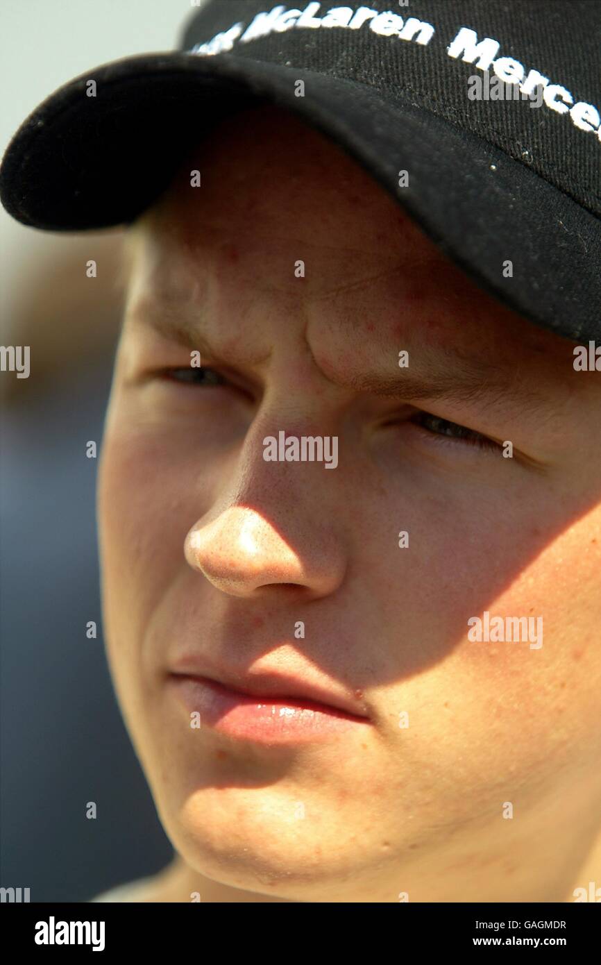 Kimi raikkonen hungarian grand prix hi-res stock photography and images ...