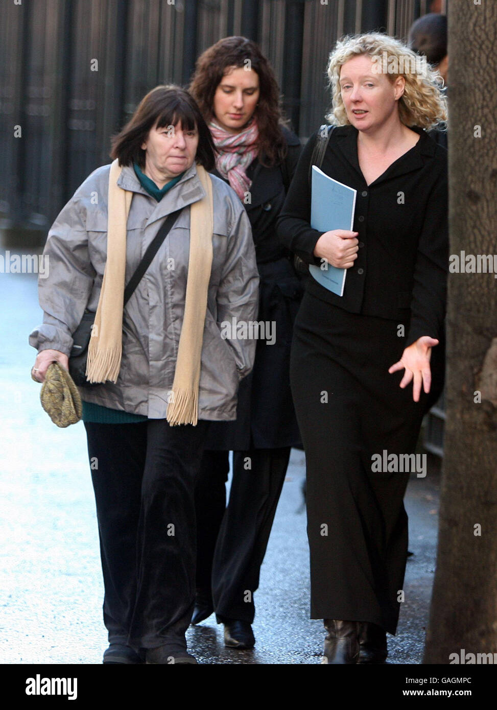 Barrister Karen Quinlivan (right) with Pearse Jordan's mother Teresa ...