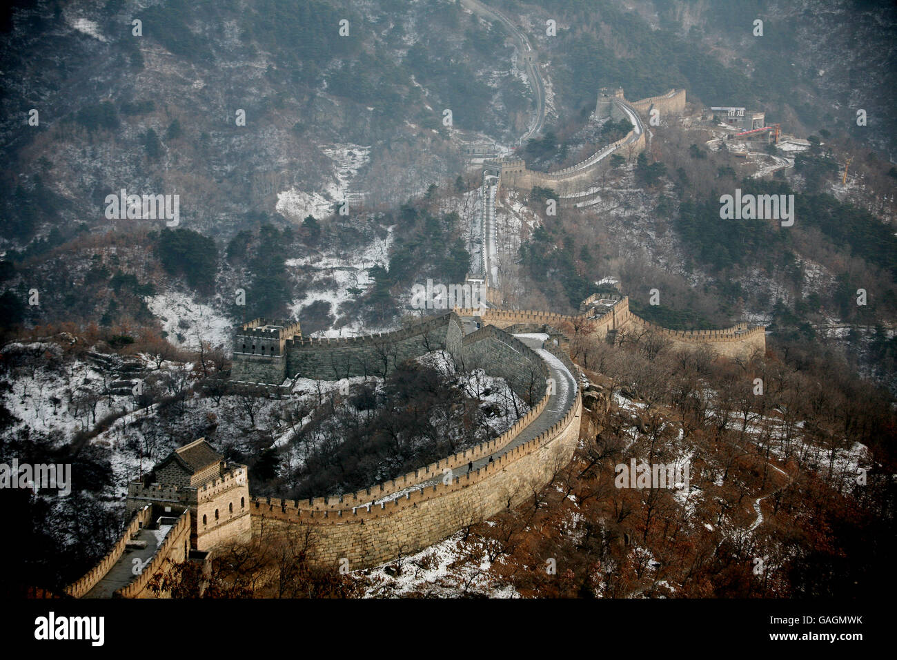 Great Wall of China Feature Stock Photo - Alamy