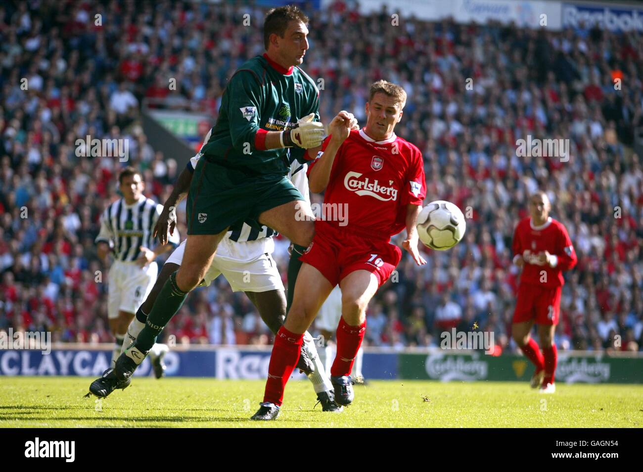 Soccer - FA Barclaycard Premiership - Liverpool v West Bromwich Albion ...