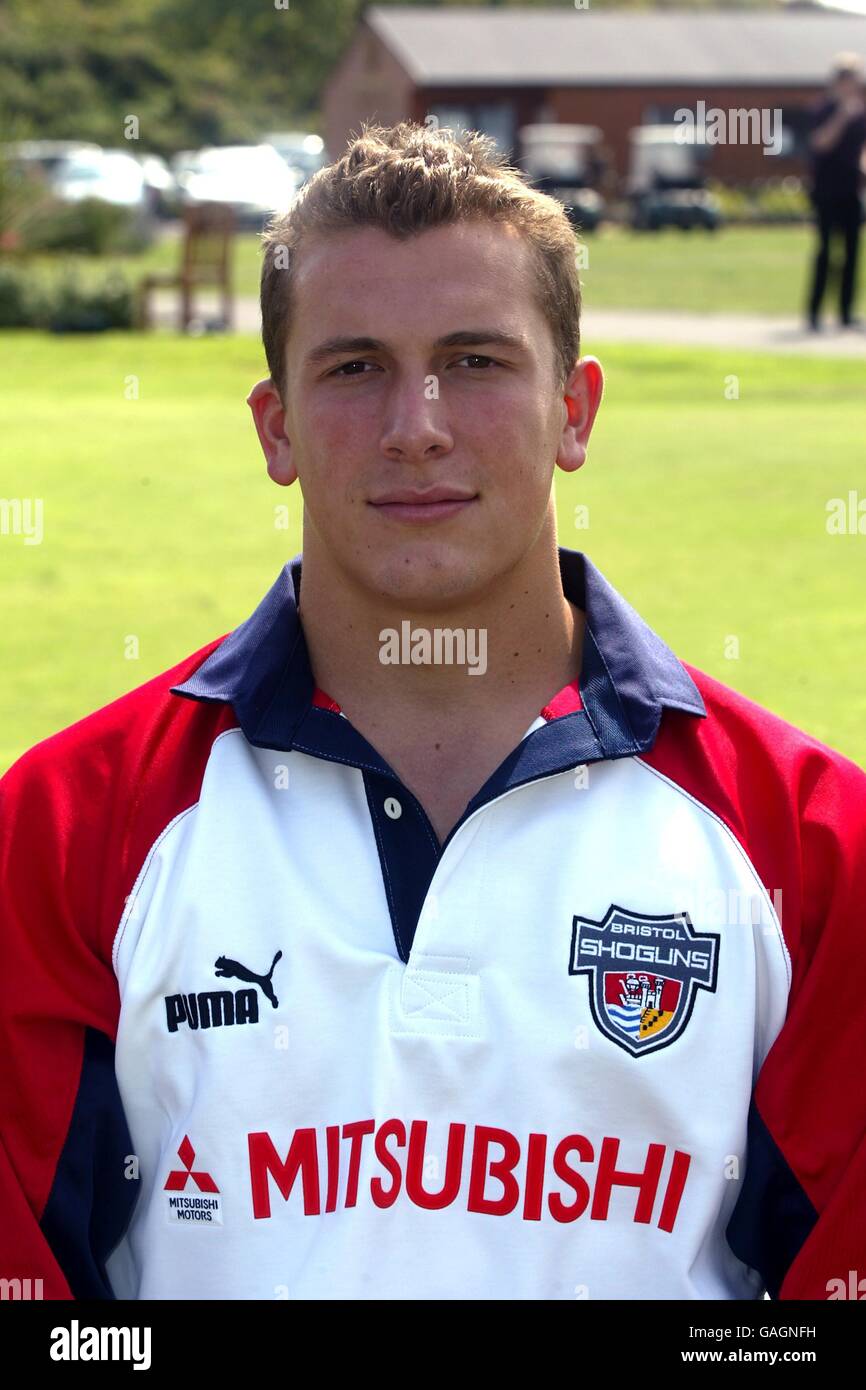 Rugby Union - Zurich Premiership - Bristol Shoguns Headshots Stock ...