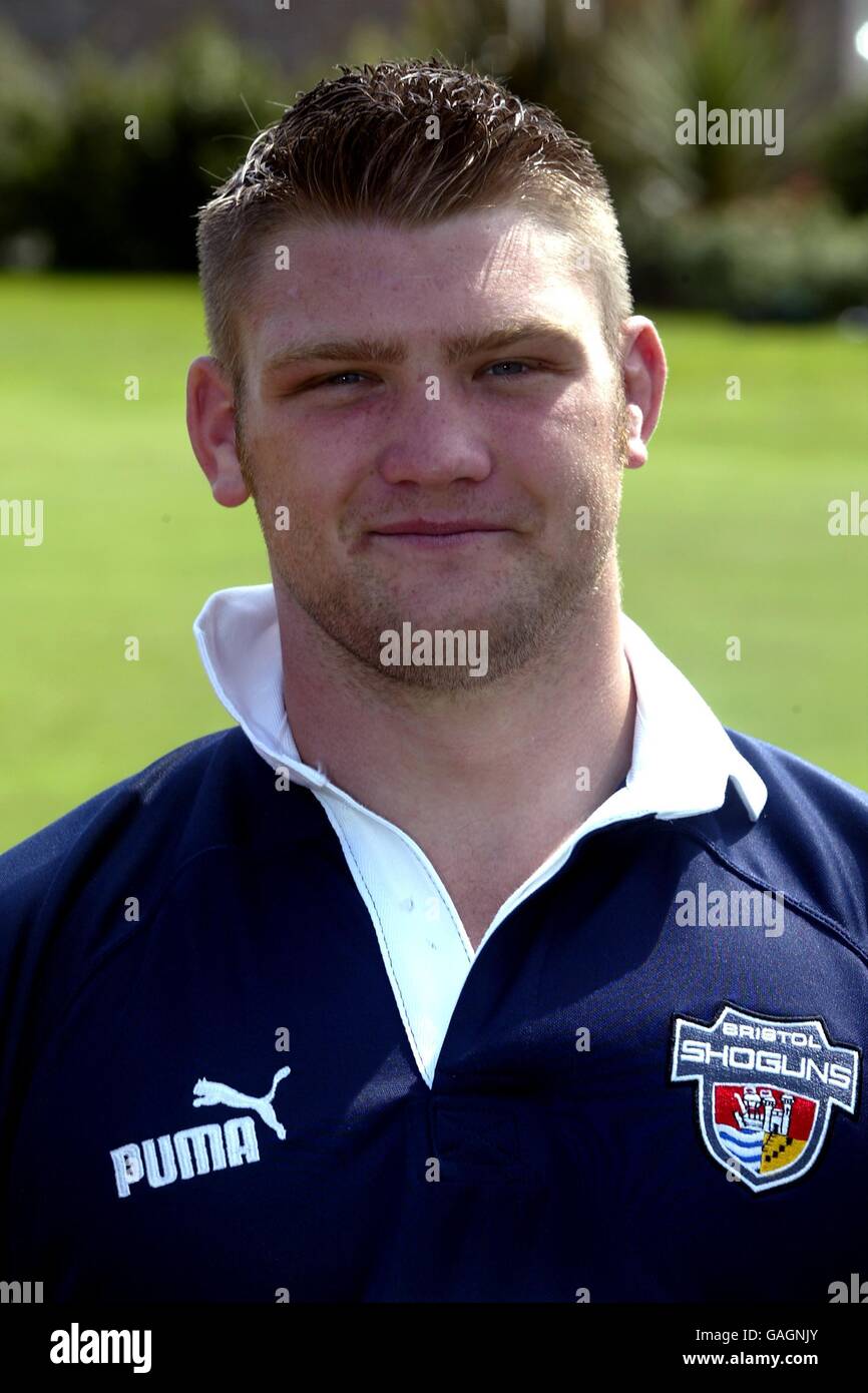 Rugby union zurich premiership bristol shoguns headshots hi-res stock ...