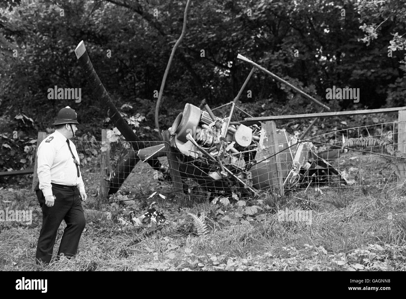 Mike Smith and Sarah Greene helicopter crash Stock Photo - Alamy