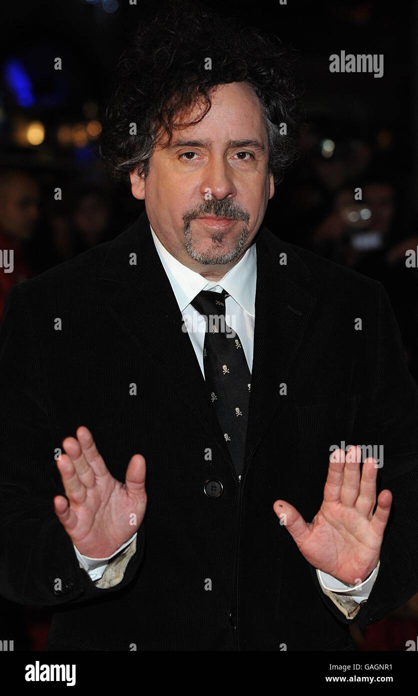 Sweeney Todd UK Premiere - London Stock Photo - Alamy