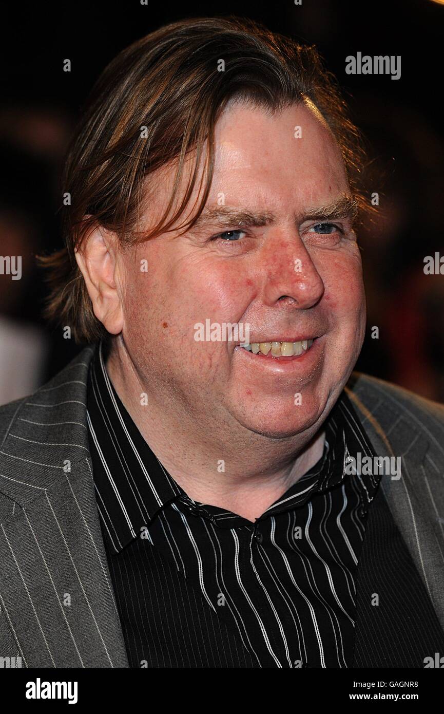 Timothy spall arrives premiere sweeney todd hi-res stock photography ...