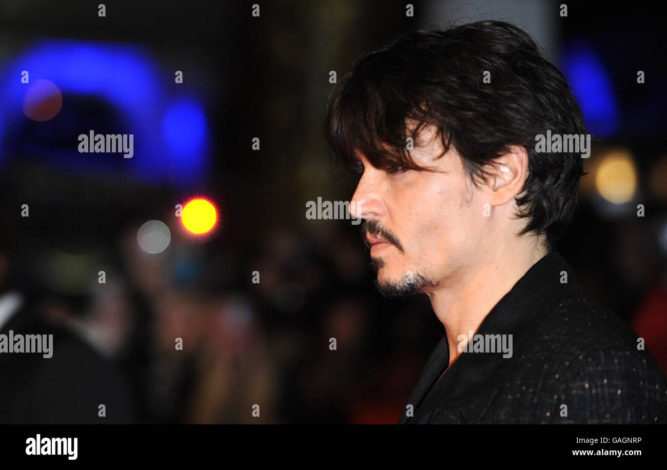 Sweeney Todd UK Premiere - London Stock Photo - Alamy