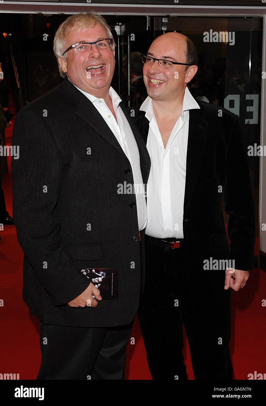 Christopher Biggins and partner Neil Twimaps arrive for the premiere of ...