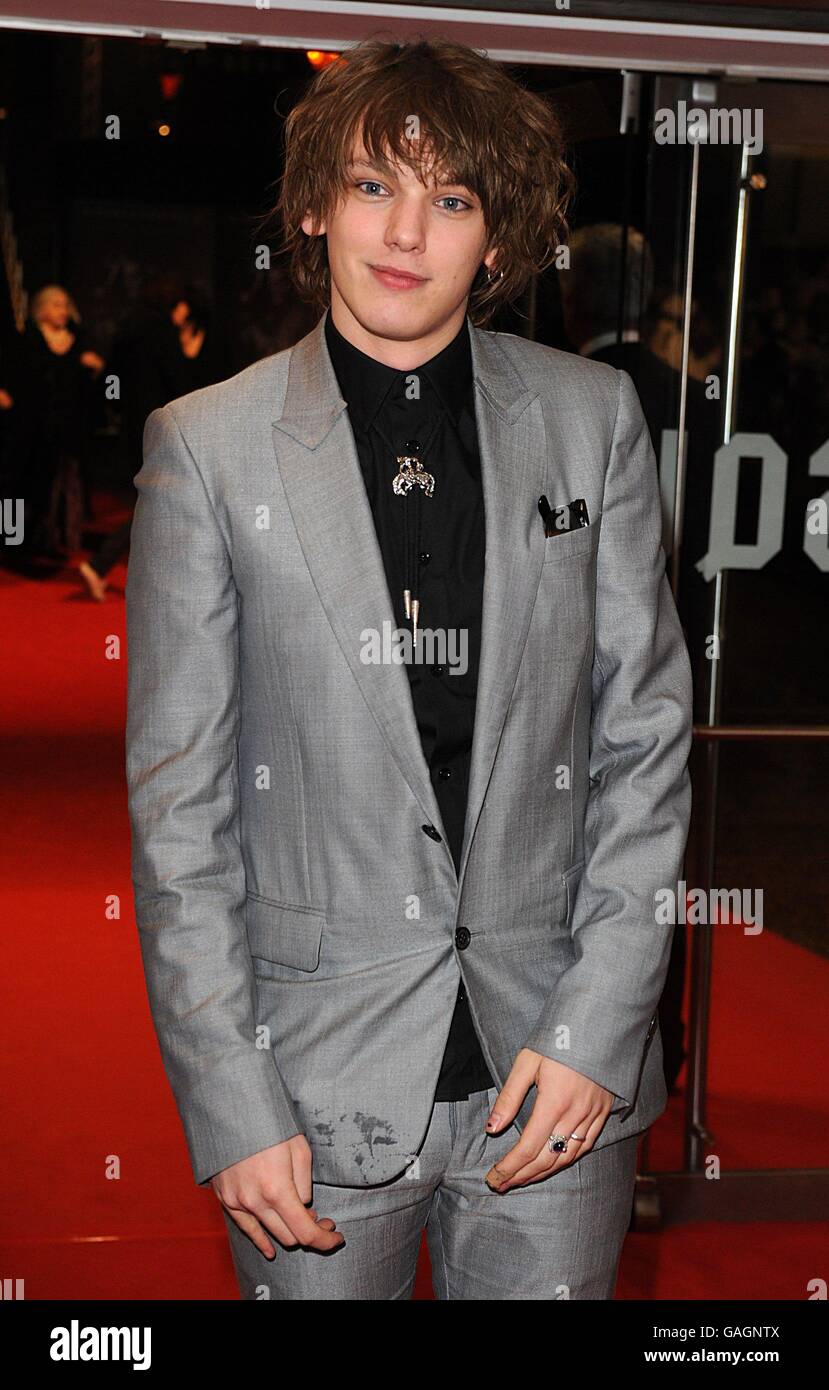 Jaime Campbell Bower arrives for the premiere of Sweeney Todd: The ...