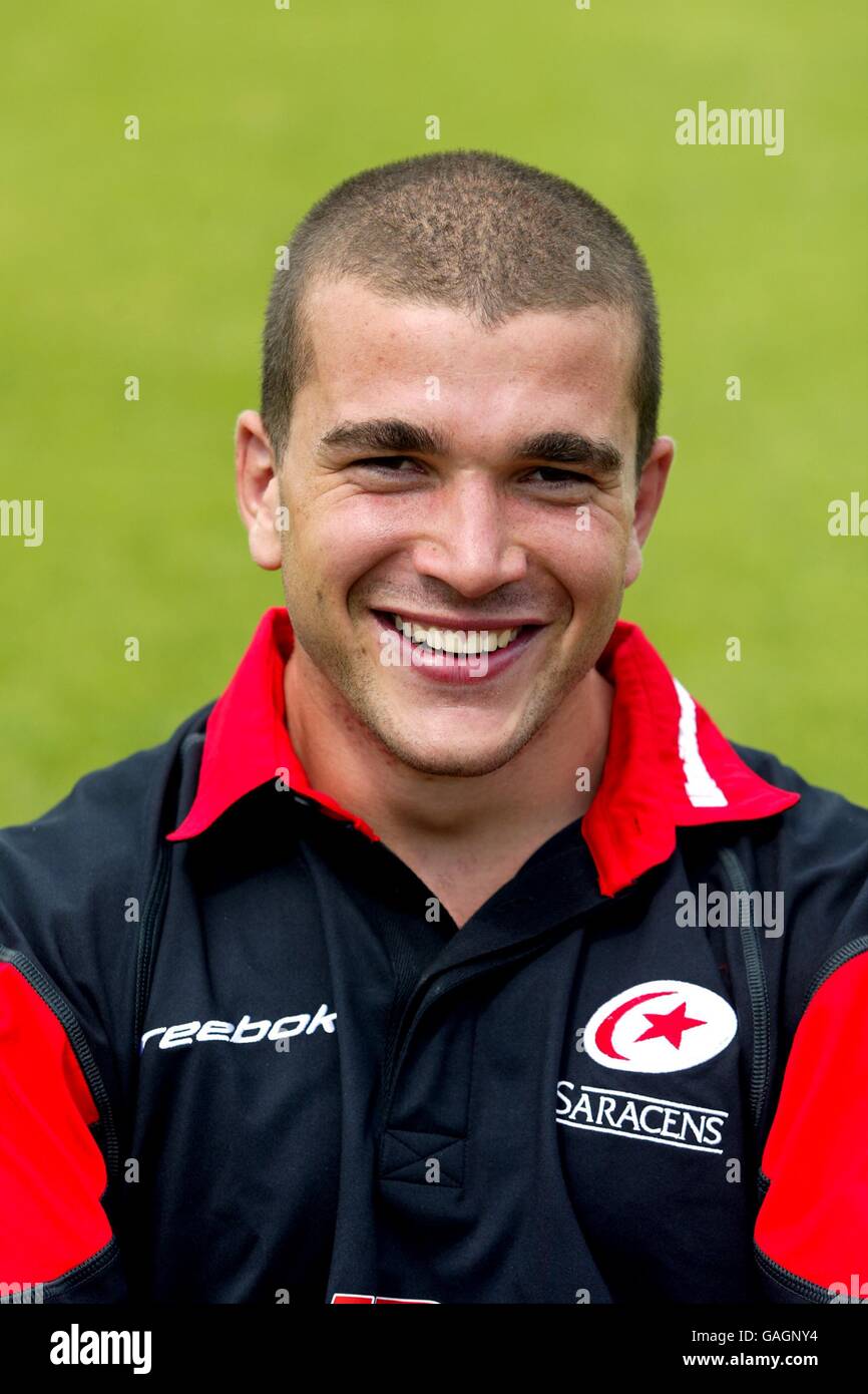 Rugby Union - Zurich Premiership - Saracens Headshots. James Parkes ...