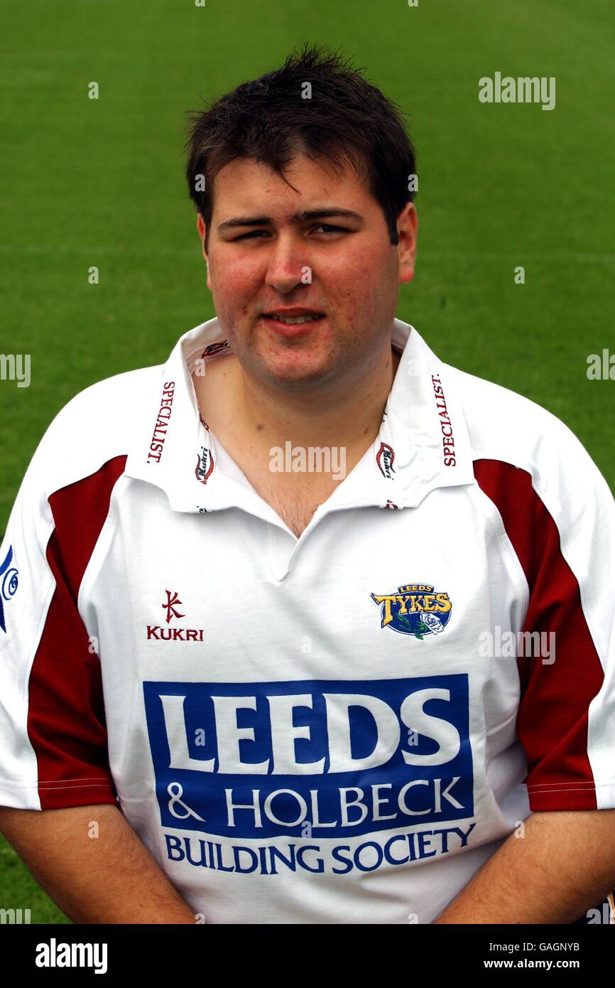 Rugby Union - Zurich Premiership - Leeds Tykes Headshots. Giles Lindsay ...