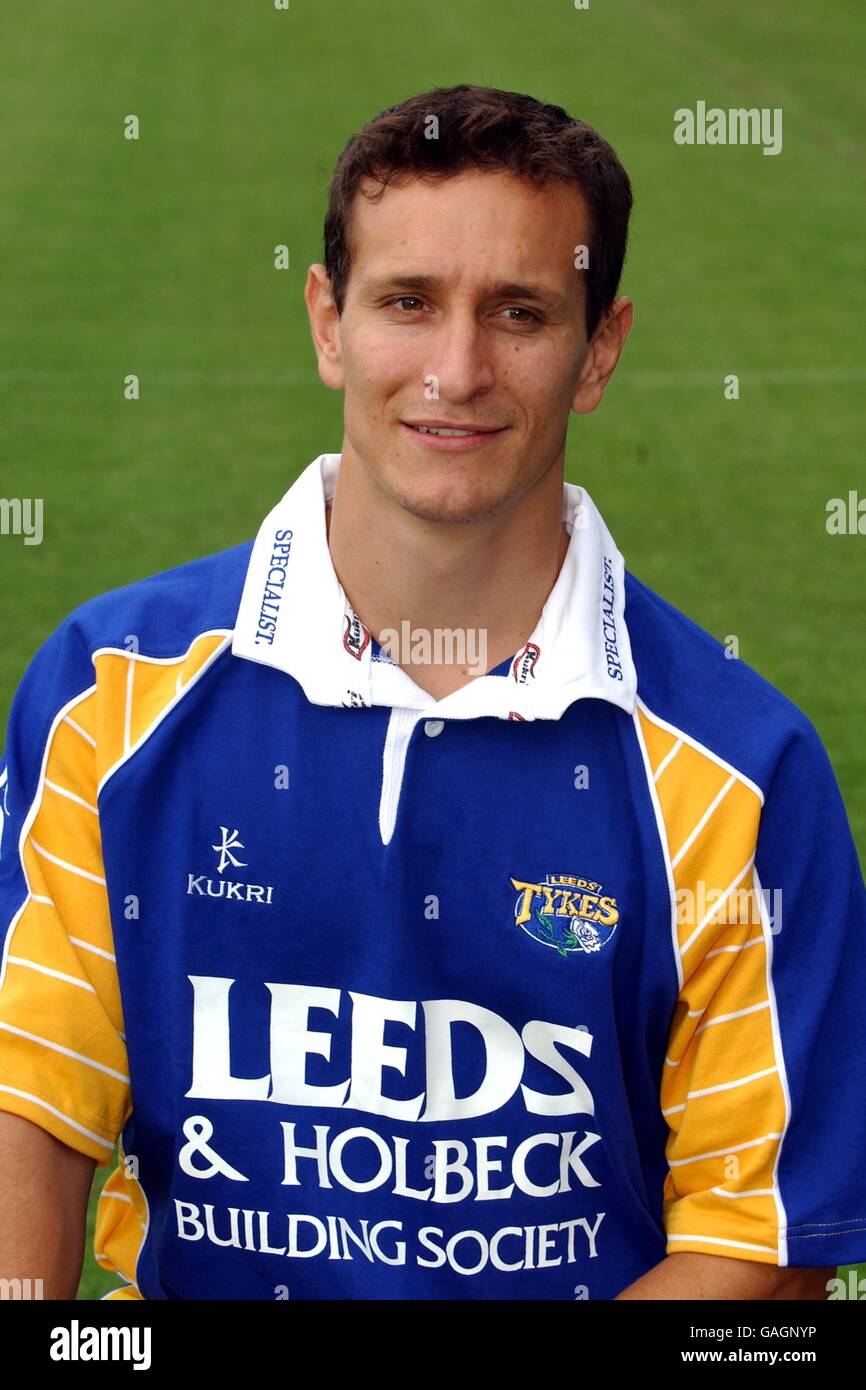 Rugby Union - Zurich Premiership - Leeds Tykes Headshots Stock Photo ...