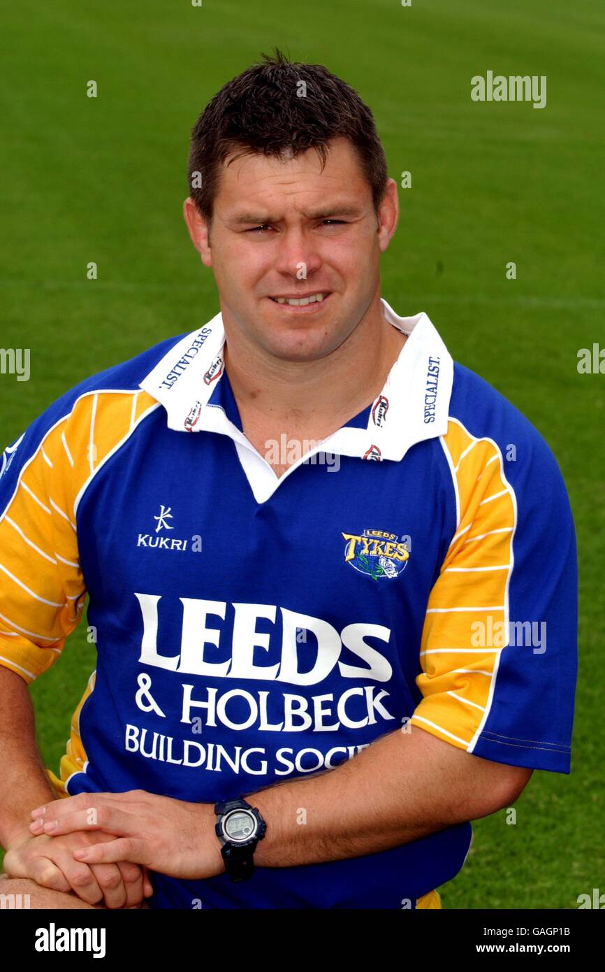 Rugby Union - Zurich Premiership - Leeds Tykes Headshots. Matt Holt ...
