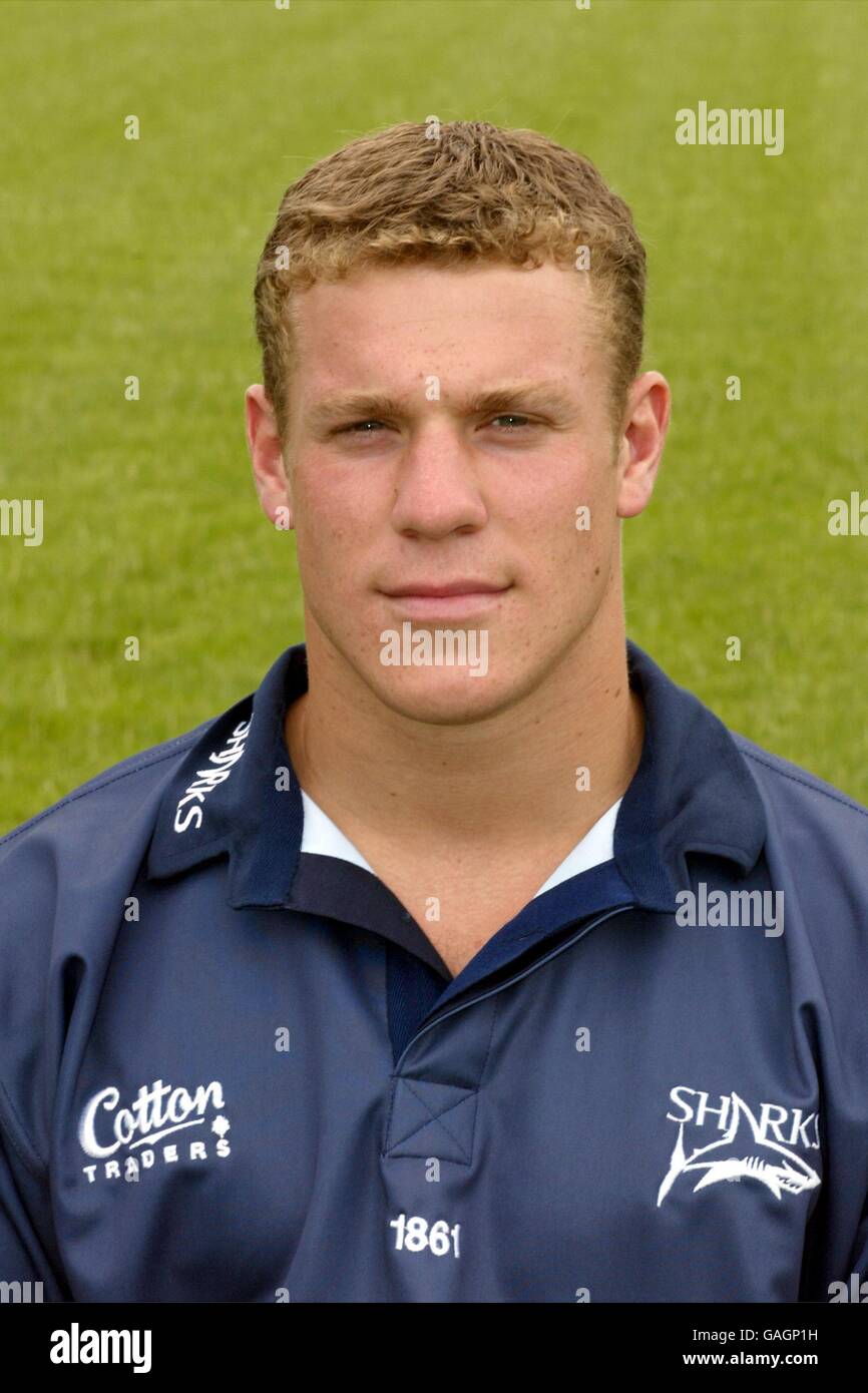 Rugby Union - Zurich Premiership - Sale Sharks Headshots. Anthony ...